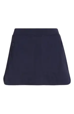 G/fore Mid-rise Tulip Hem Piqué Skort - Twilight