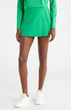 G/fore Mid-rise Scuba Knit Skort - Clover