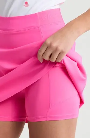G/fore Mid-rise Scuba Knit Skort