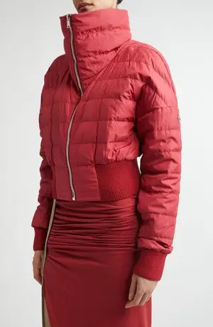 Moncler Crop Down Puffer Jacket