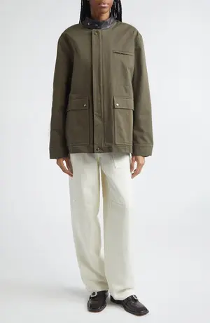 WALES BONNER Hymn High-waist Wide-leg Pants