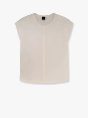Pinko Blossom Silk Shirt - White