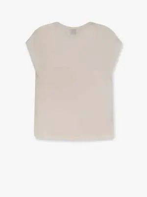 Pinko Blossom Silk Shirt - White