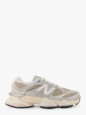 NEW BALANCE 9060 Suede And Mesh Sneakers - Grey
