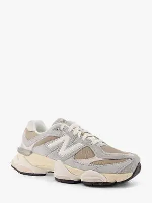 NEW BALANCE 9060 Suede And Mesh Sneakers - Grey