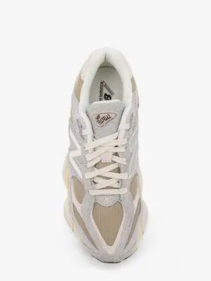 NEW BALANCE 9060 Suede And Mesh Sneakers - Grey