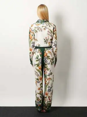 Farm Rio Lenzi™ Ecovero Floral Print Trousers