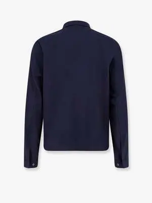 HEVO Verdemare Wool Blend Jacket - Blue
