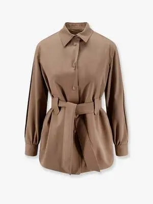 Max Mara Virgin Wool Shirt Jacket
