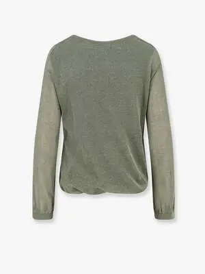 SEMICOUTURE Cotton Sweater - Green