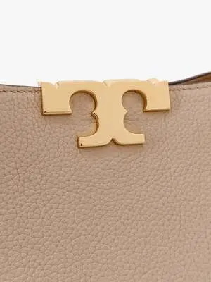 Tory Burch Eleanor Pebbled Mini Satchel - Beige
