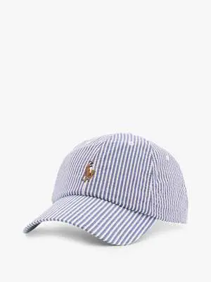 Polo Ralph Lauren Striped Cotton-blend Baseball Cap