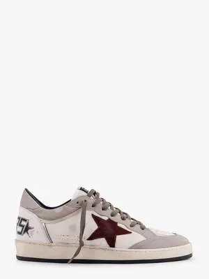 Golden Goose Logo Grey Sneakers For Men