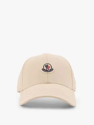 Moncler Cotton Cap - Beige