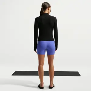 Nike Zenvy High-waisted 5" Biker Shorts - Blue