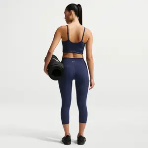 Nike One Light-support Padded Printed Sports Bra