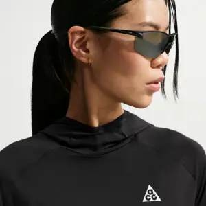 Nike Uv-resistant Hooded Trail Running Mid-layer Top