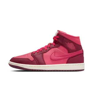 JORDAN Air 1 Mid Se Shoes - Red