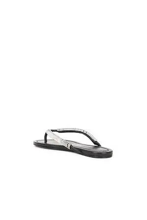 Christopher Esber Frida Pierced Flip Flop - Black