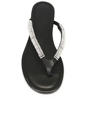 Christopher Esber Frida Pierced Flip Flop - Black