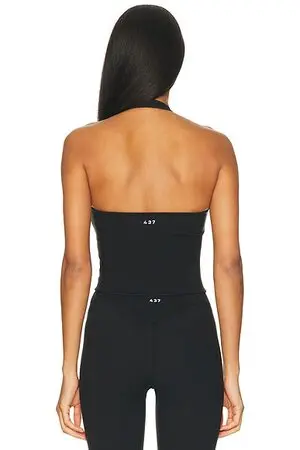437 Halter Tank Top - Black