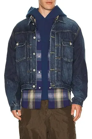 Visvim Ss 101x Jacket - Denim
