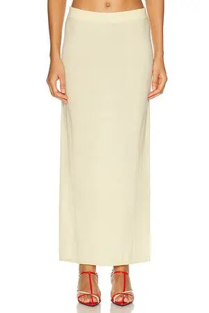 LISA YANG Carlotta Skirt - Limone
