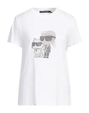 Karl Lagerfeld Crewneck T-shirts For Women