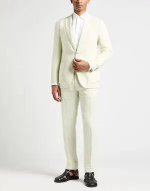 Boglioli Suit Size Linen - Green
