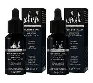 Whish Founders Vault 1.7oz Bakuchiol Boosting Drops Duo - One-color