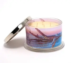 HOMEWORX BY SLATKIN + CO. Homeworx Slatkin + Co 18oz Ocean Driftwood Candle - One-color