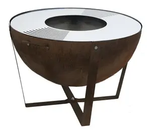 BIG HORN OUTDOORS Big Horn Dakota 32' Corten Steel Fire Bowl - One-color