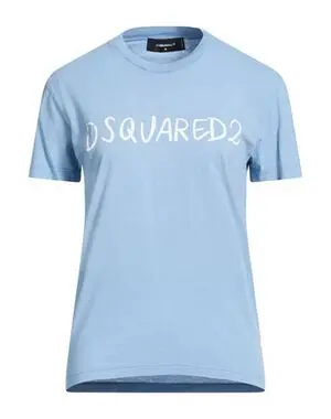 Dsquared2 Logo-print Cotton T-shirt - Blue