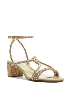 ALEXANDRE BIRMAN Elba Braided Heel Sandals