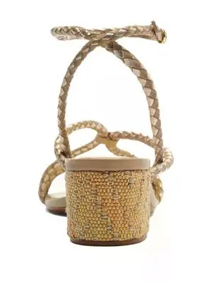 ALEXANDRE BIRMAN Elba Braided Heel Sandals