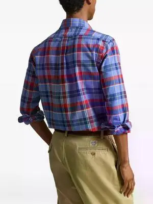 Polo Ralph Lauren Plaid Patch-pocket Shirt - Blue