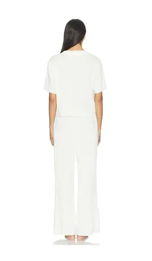 Polo Ralph Lauren Short Sleeve Top Straight Leg Pant Set
