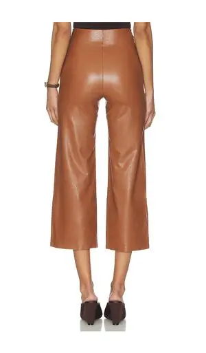 Commando Faux Leather Cropped Pant