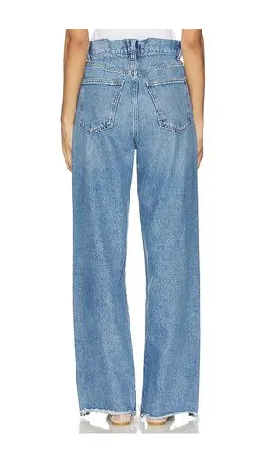 AGOLDE Lyonne Jeans Wide Leg Denim - Blue