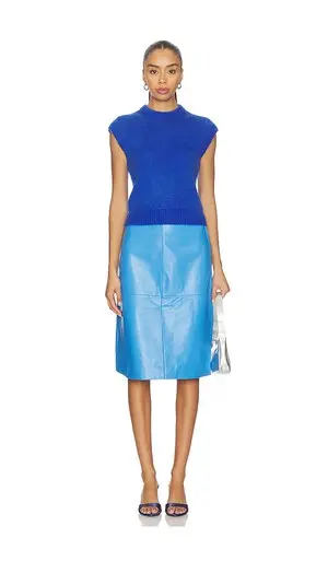 ALIGNE Jess Mohair T-shirt - Royal
