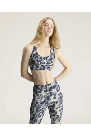 Adidas By Stella McCartney Truepurpose Leopard Print Power Impact Training Bra