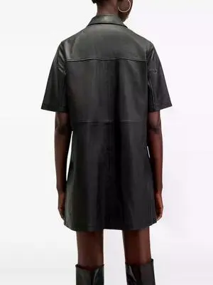 ALLSAINTS Rock Leather Mini Dress