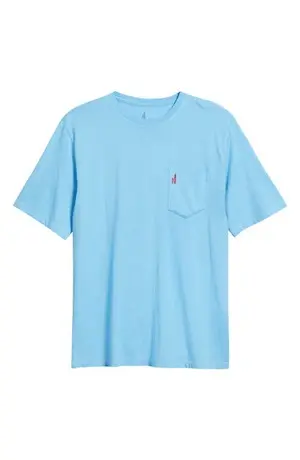 Johnnie-o Brews 'n' Views Cotton Blend Pocket T-shirt