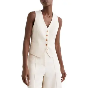 Reiss Button Detailed Vests For Women