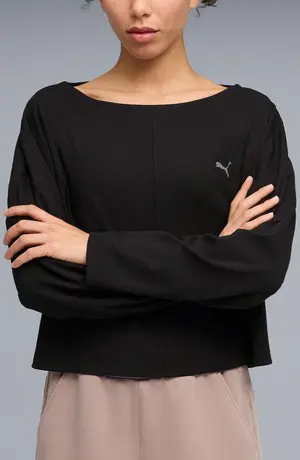 Puma Long Sleeve Performance Tops For Women
