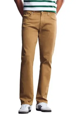 GENERAL DENIM WORKS Straight Leg Jeans - Mocca
