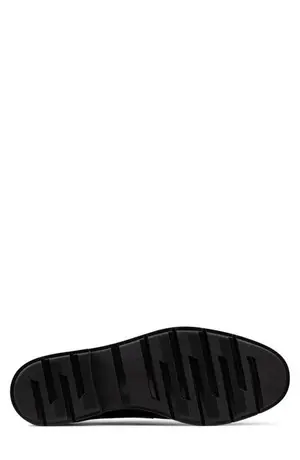 DONALD PLINER Calan Leather Monk Strap Shoe - Black