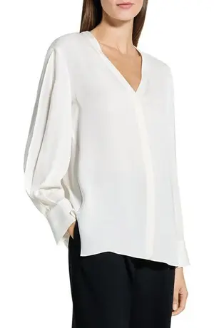Theory Woven Silk Shirt