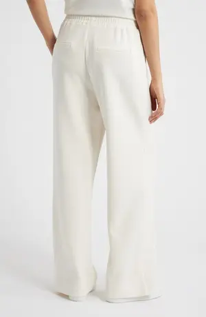 Bernardo Pintuck Wide-leg Pants