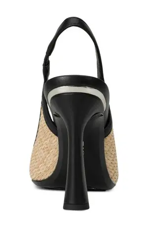 Dkny Cinette Slingback Pumps - Natural/black